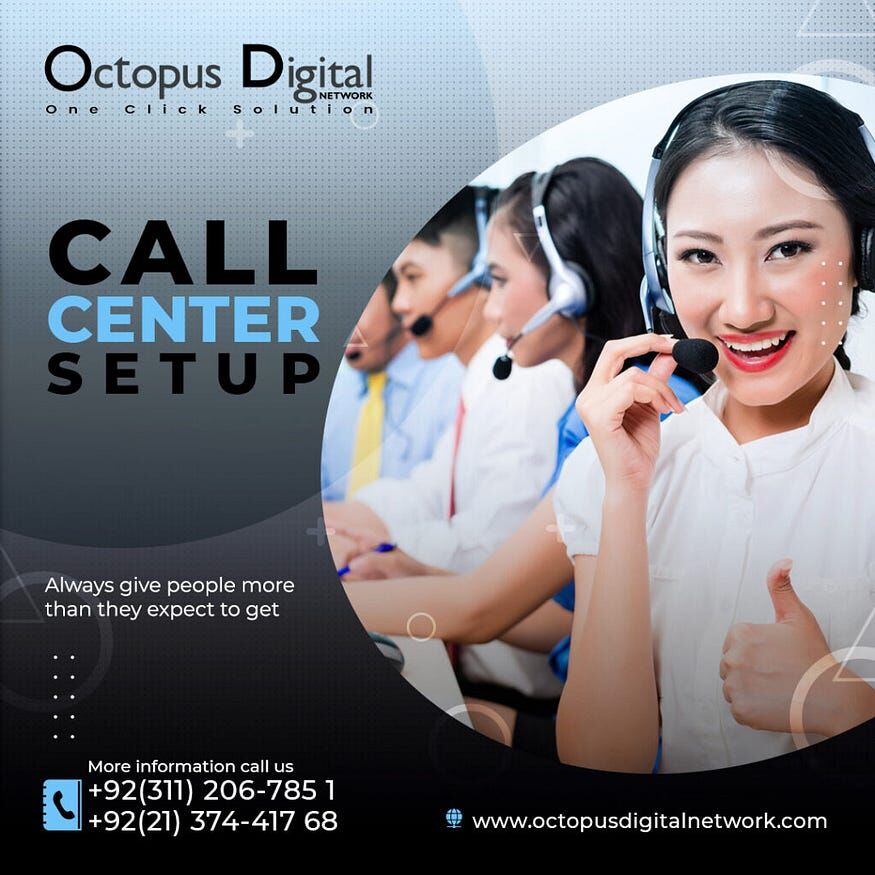 call center software provider in karachi | Octopus Digital Network